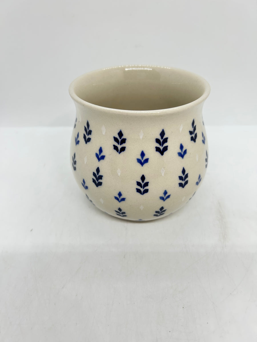 Lady Blue 16 oz Bubble Mug - 003 - U1 – More Polish Pottery