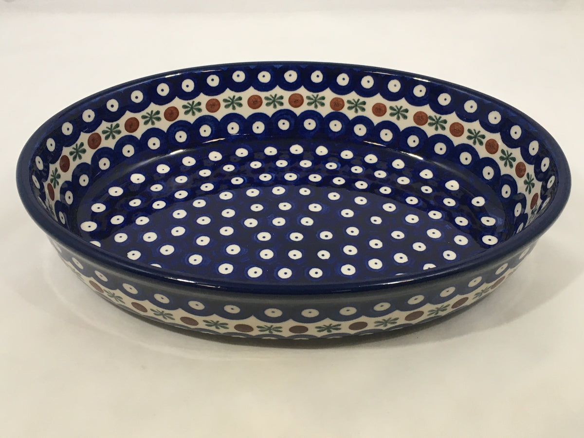 Baker Oval ~ 10.5 inch ~ 0070X ~ T3! – More Polish Pottery