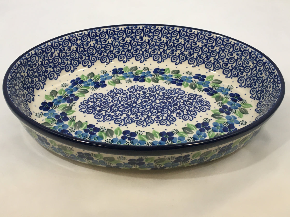 Baker Oval ~ 12 inch ~ 1417X ~ T3! – More Polish Pottery