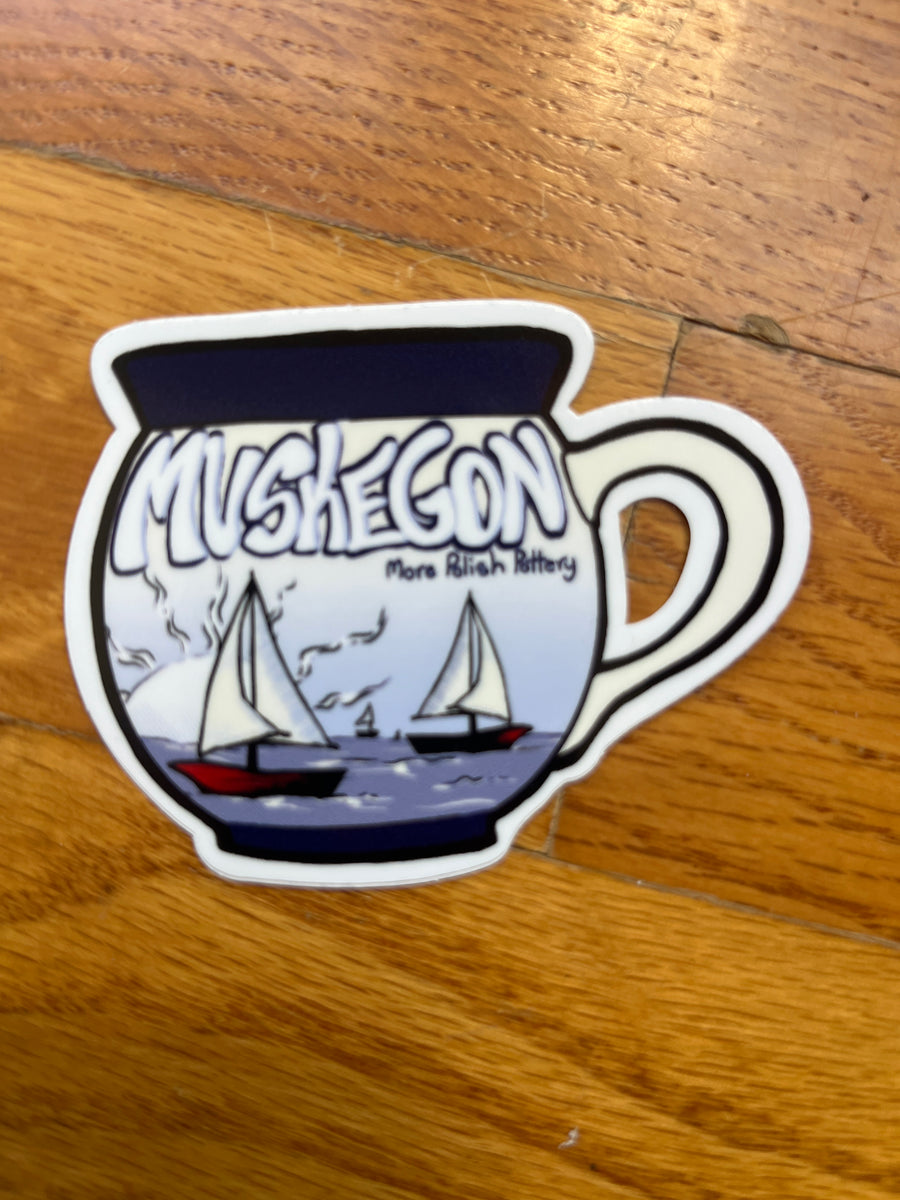 Muskegon Sticker – More Polish Pottery