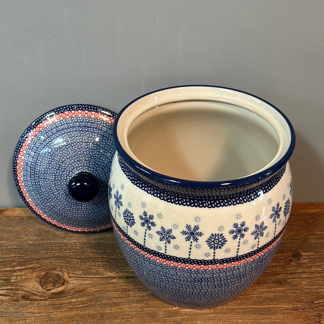 5 liters Large Covered Container - PS25 – More Polish Pottery