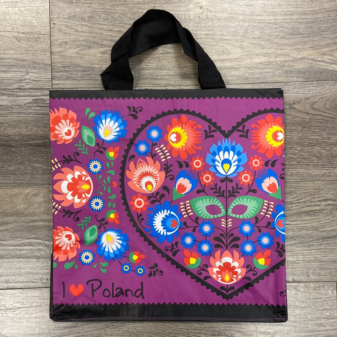 Purple Polish Shopping Bag – More Polish Pottery